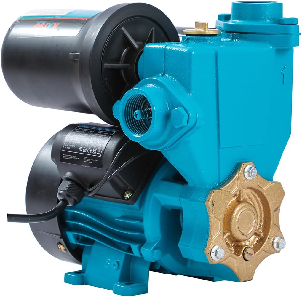 KATSU Tools Water Booster Pump Semi-Automatic Pressure Control Self ...