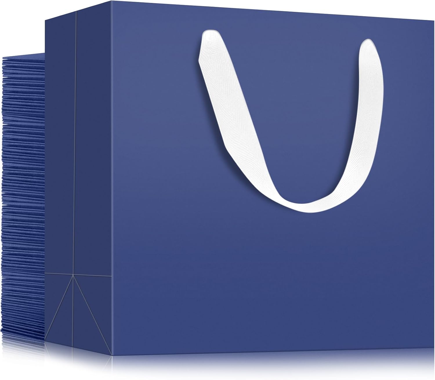 Amazon.com: EUSOAR Royal Blue Gift Bags, 50 Pack 8.6x3.9x7 inches Small ...