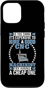 Amazon.com: iPhone 15 Pro CNC Machinist Funny Tools Industrial Machines Programmer Case : Cell ...