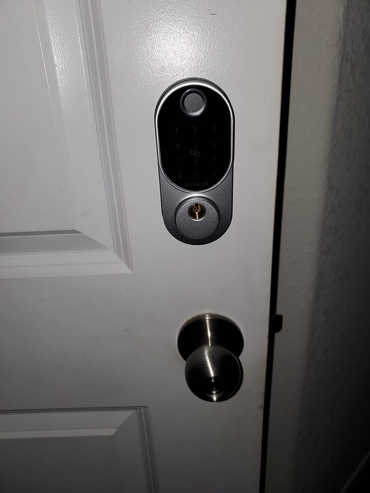 $12/mo - Finance Door Locks with Keypads,SMONET Fingerprint Keyless ...