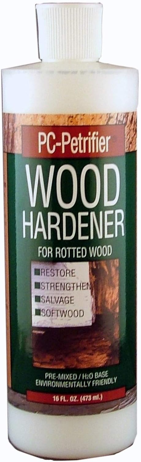 PC Products PC-Petrifier Water-Based Wood Hardener, 16oz, Milky White ...