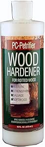 PC Products PC-Petrifier Water-Based Wood Hardener, 16oz, Milky White ...
