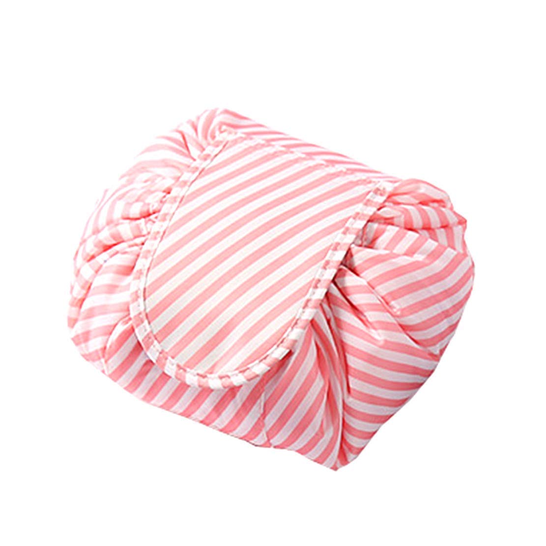 SVK Dream Portable Folding Drawstring Makeup Bag Large Capacity Lazy ...