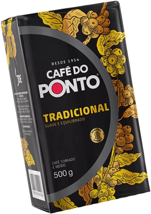 Amazon.com: Café Do Ponto Coffee, Tradicional, paquetes de 17.6 onzas ...