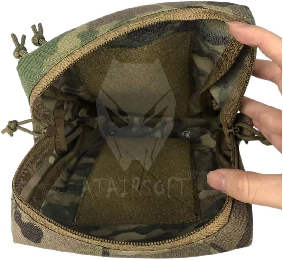 ATAIRSOFT Tactical Dump Drop Pouches Molle Admin Pouch Utility ...