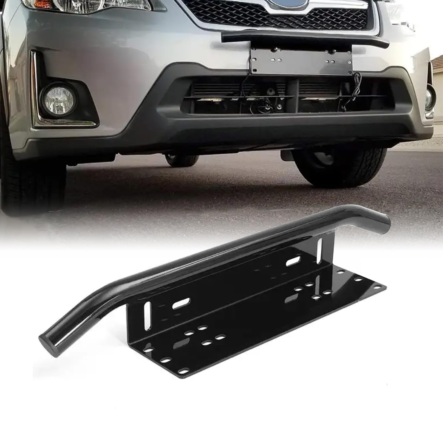 Bull Bar License Plate Universal Bull Bar Front Bumper License Plate ...