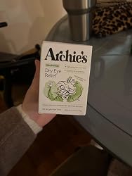 Amazon.com: Archie's Remedies, Dry Eye Relief, Ultra Lubricating Eye ...