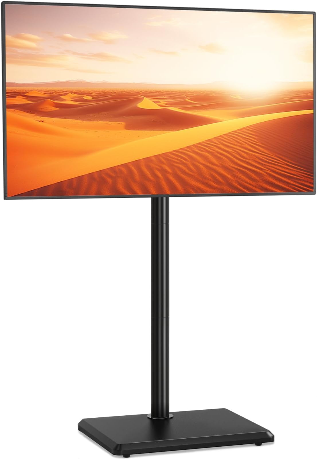Amazon.com: FITUEYES Iron Base Floor TV Stand with Power Strip, Tall TV ...