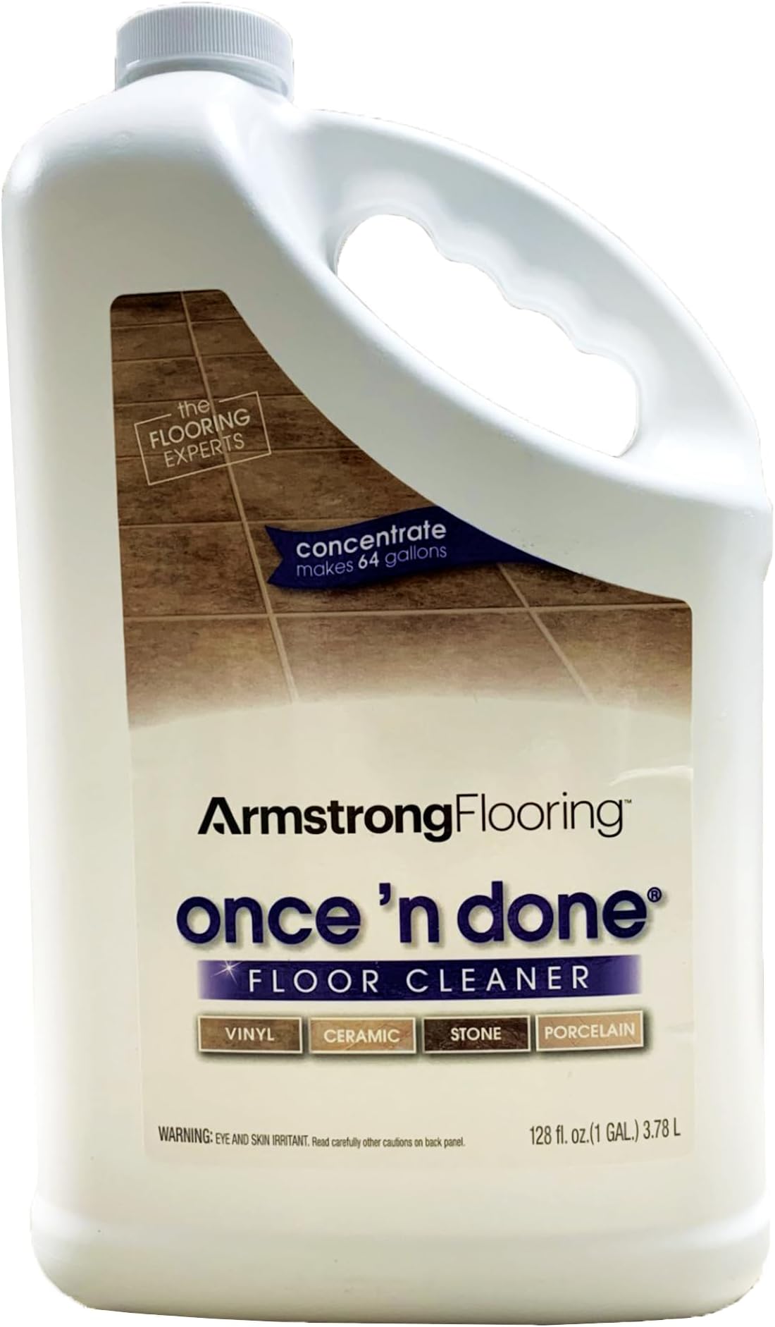 Amazon.com: Armstrong Once 'N Done Concentrated Floor Cleaner 1 Gallon ...
