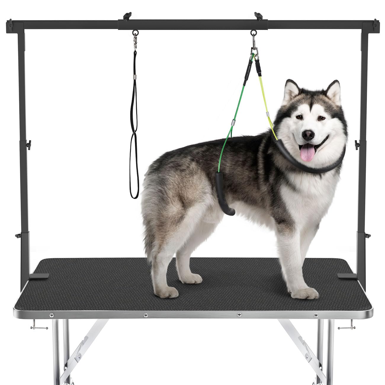 Pawaboo Pet Grooming Arm with Clamp, H-Shape Dog Grooming Table Arm ...