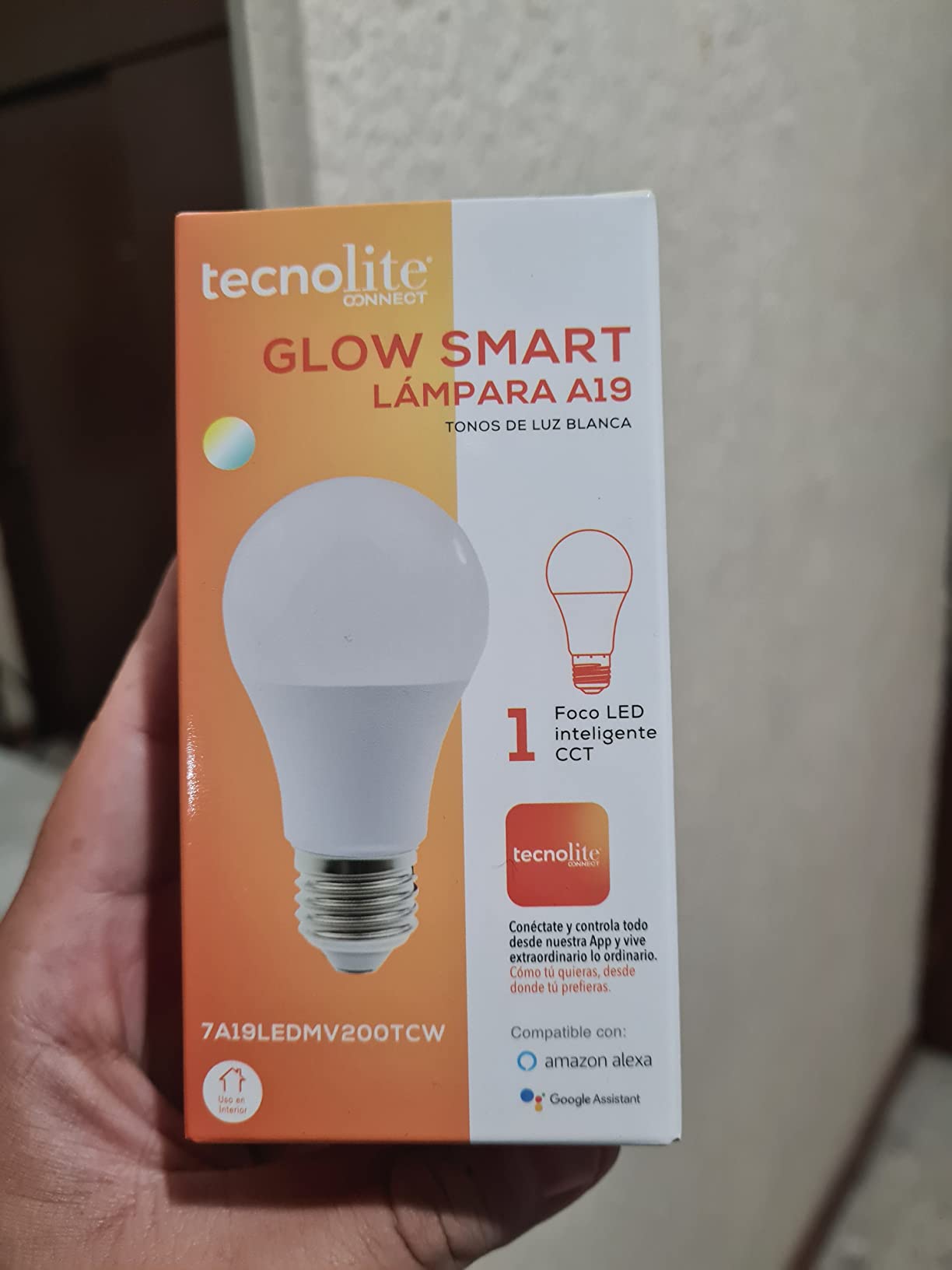 Tecnolite Connect - Foco inteligente Conexión WiFi y Bluetooth ...