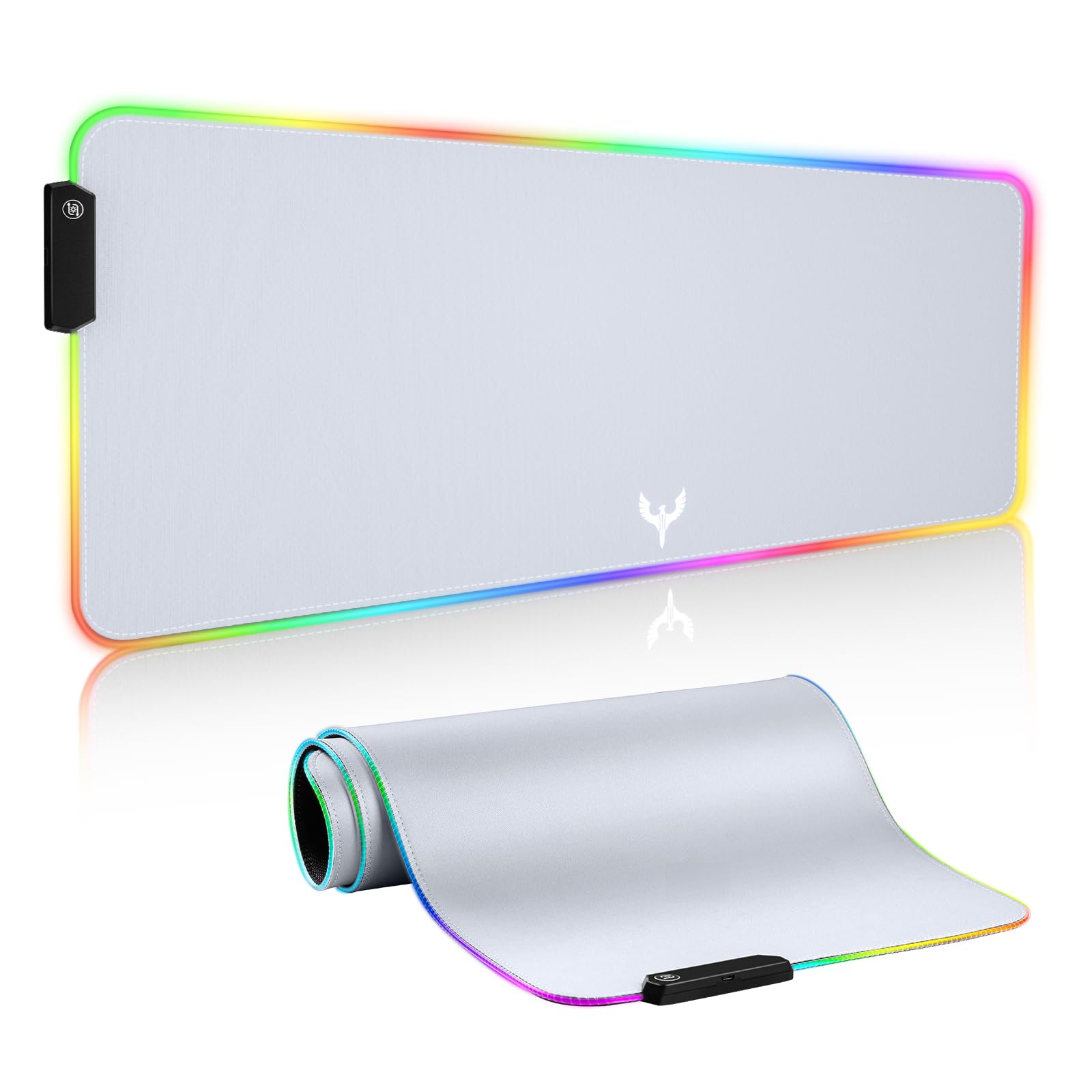 Amazon.com: BladeHawks Extra Large RGB Gaming Mouse Pad-14 Light Modes ...