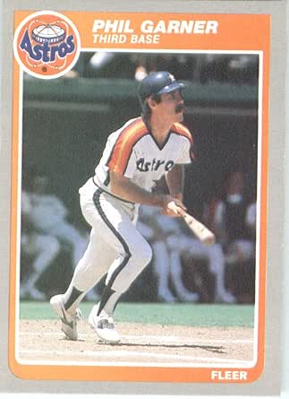 Amazon.com: 1985 Fleer Baseball Card #351 Phil Garner : Collectibles ...