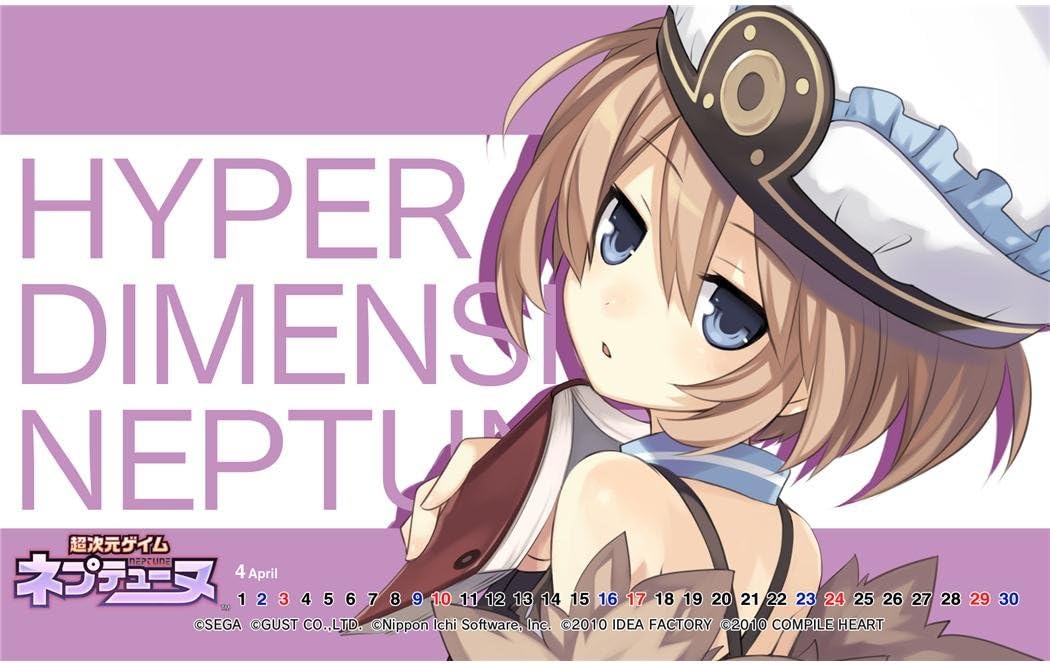Amazon.com: Hyperdimension Neptunia Poster by Silk Printing # Size ...
