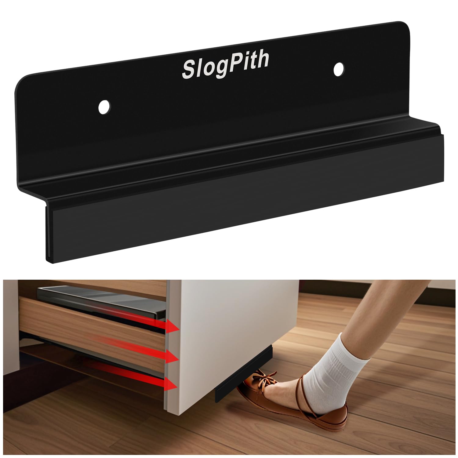 Amazon.com: Foot Pull For Trash Cabinet Drawer,Hands-Free Foot Handle ...