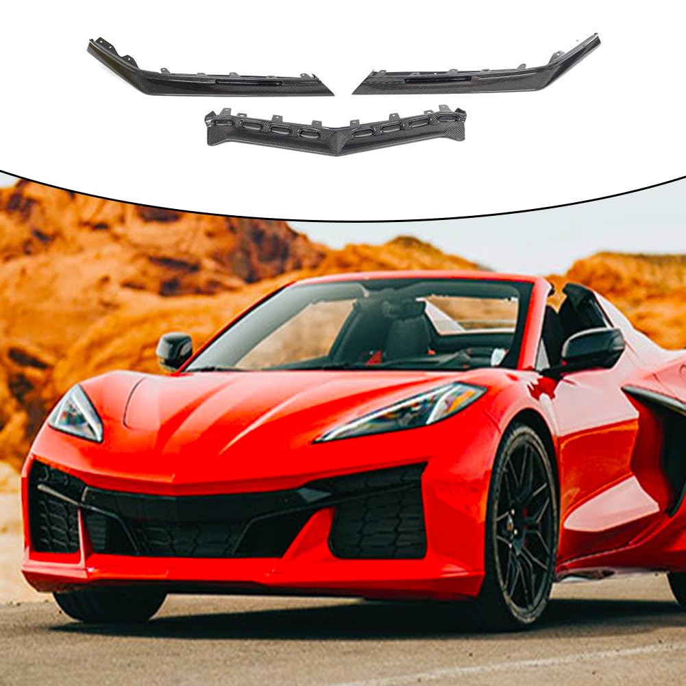 Abs Front Lip Spoiler For Corvette C8 Corvette C8 2020-2024 Front ...