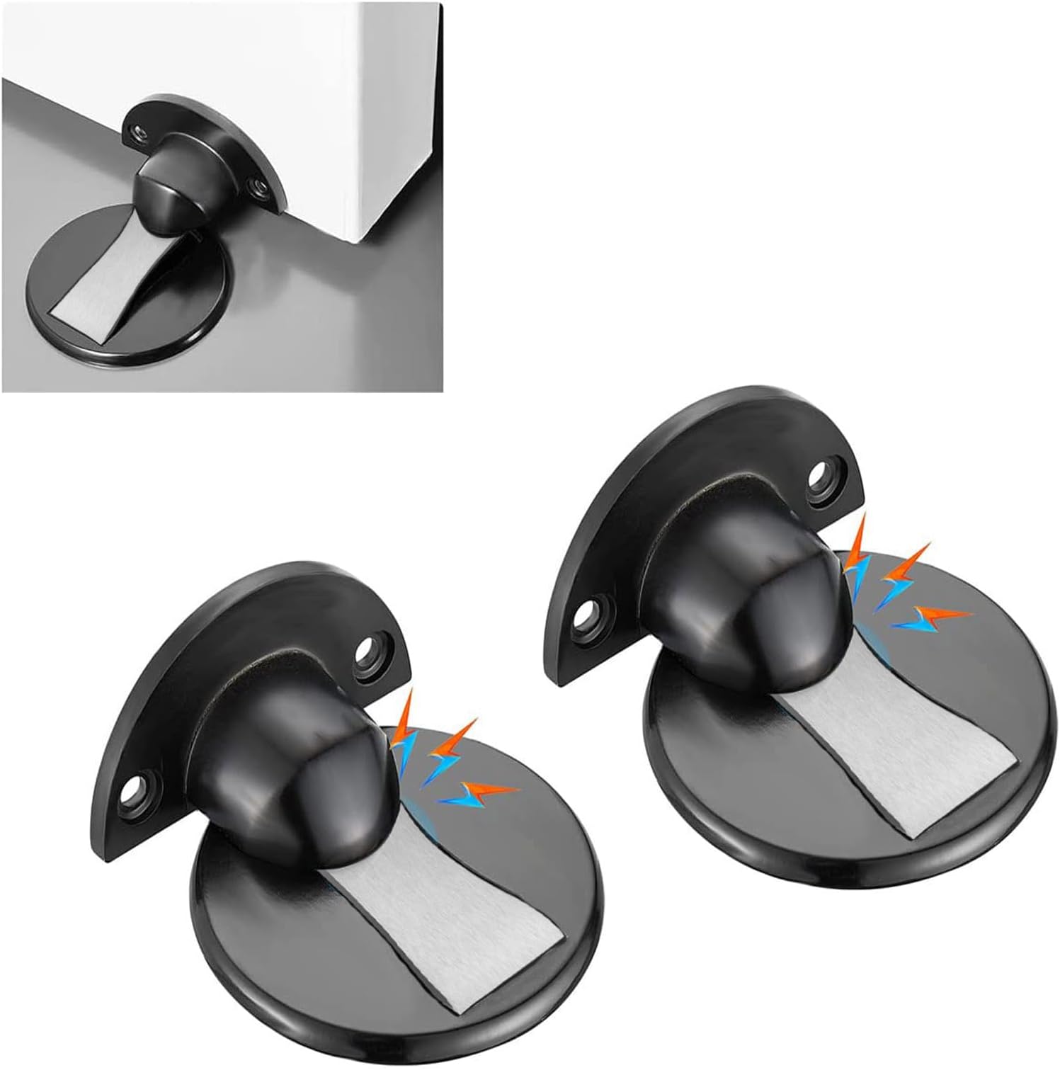 HomeChi Topes Magnéticos para Puertas, Topes de Acero Inoxidable con ...