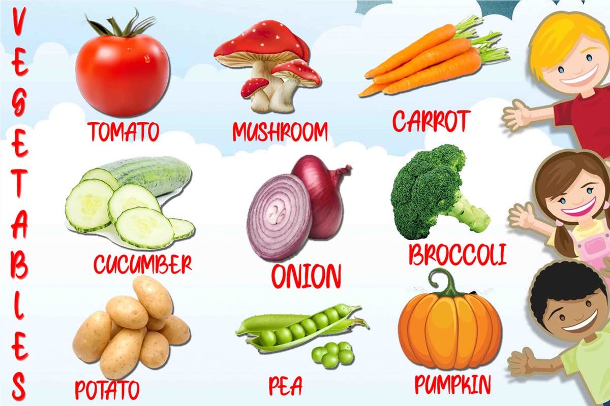 Early Learning Sticker Poster For Kindergarten, Corridors, Kids Room ...