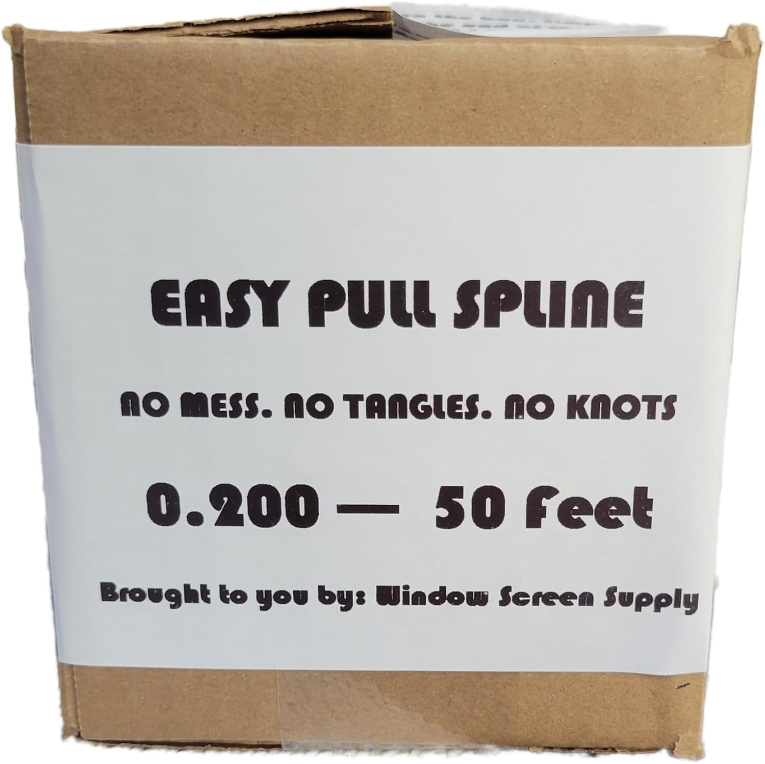 Amazon.com: Generic Window Screen Spline, 0.200"" x 50' Replacement ...