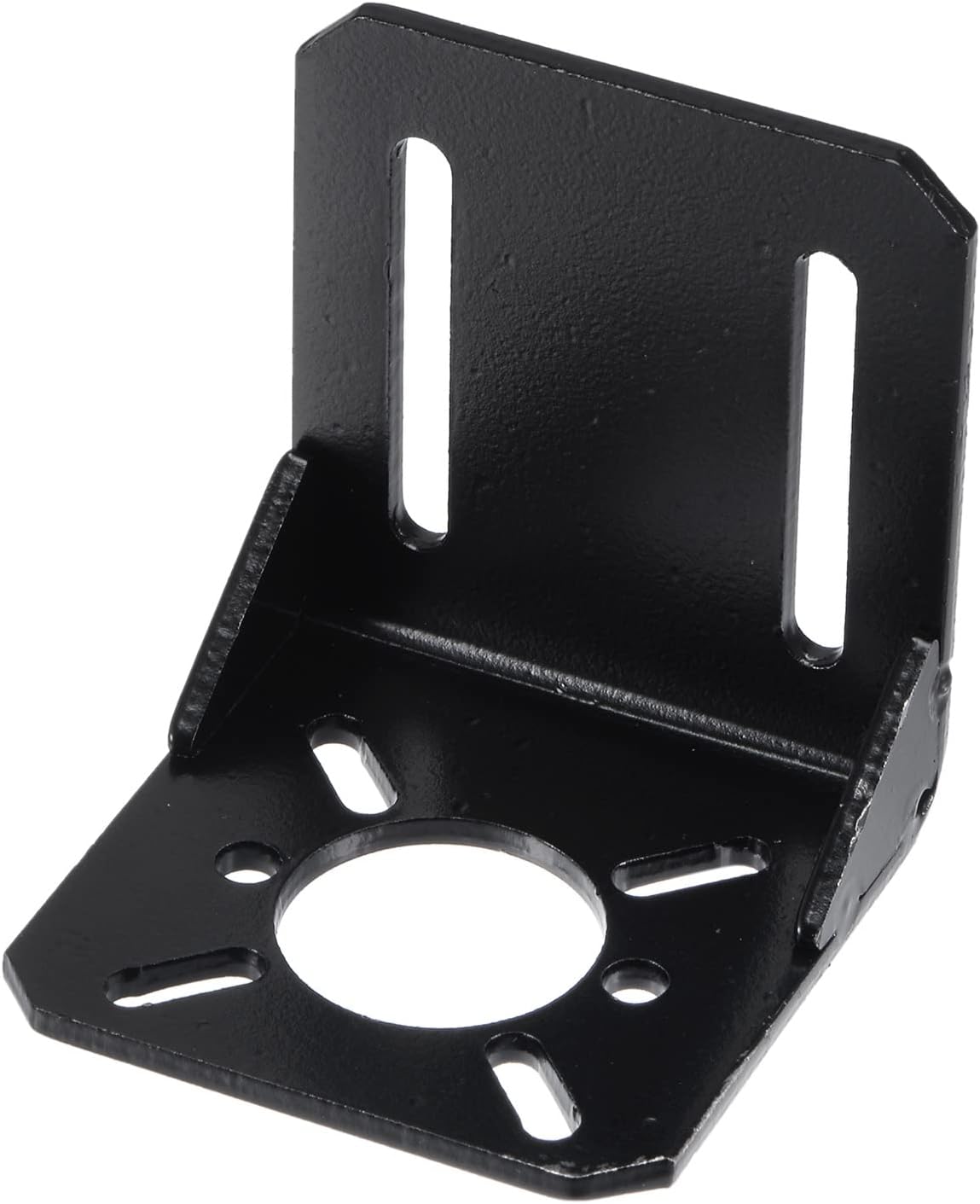MECCANIXITY Motor Mounting Bracket Steel Motor Holder 54x50x51mm Black ...