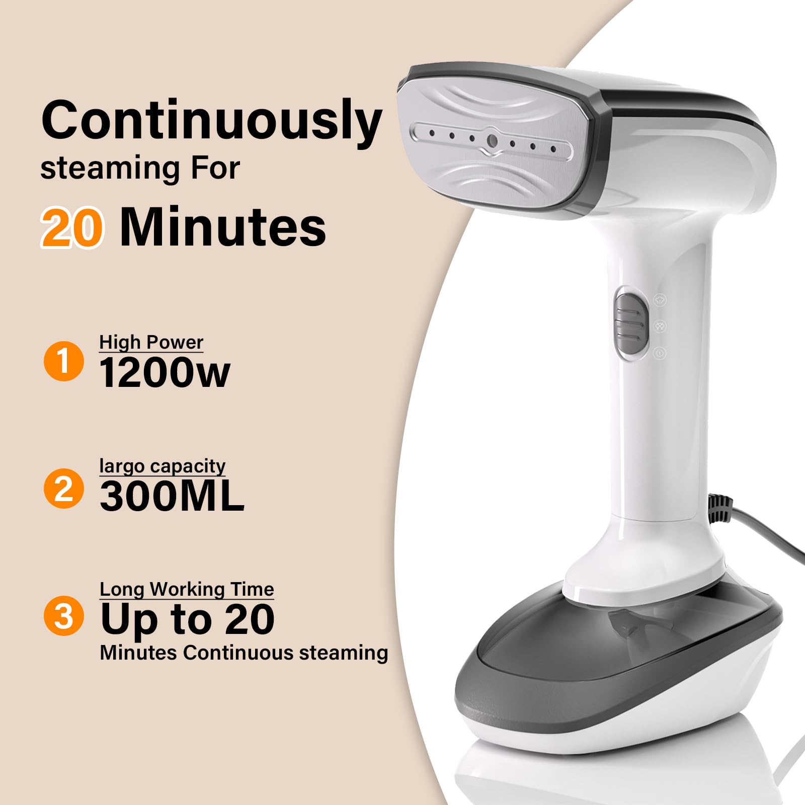 Snapklik.com : Steamer For Clothes - 2-in-1 Ironing & Wrinkle Remover ...