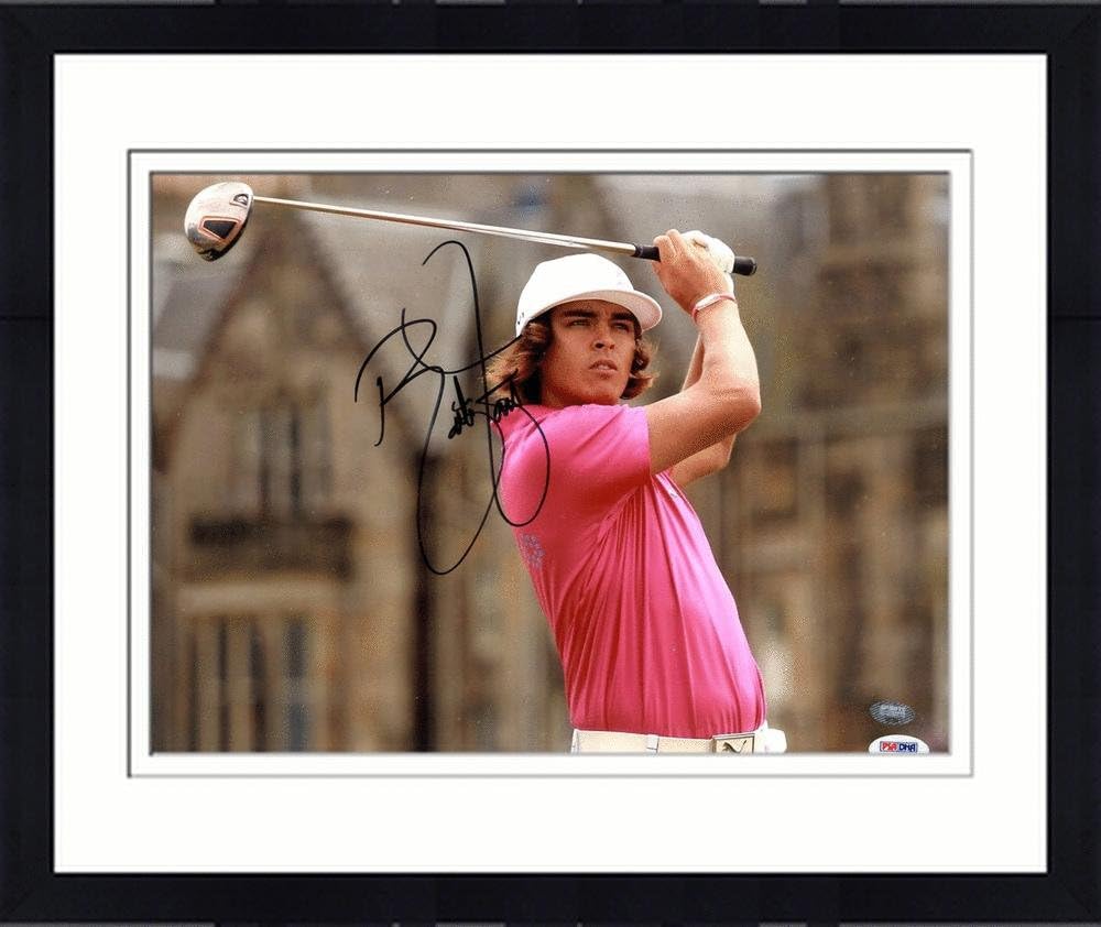 Rickie Fowler Signed Picture - Framed 11x14 - PSA/DNA Certified ...