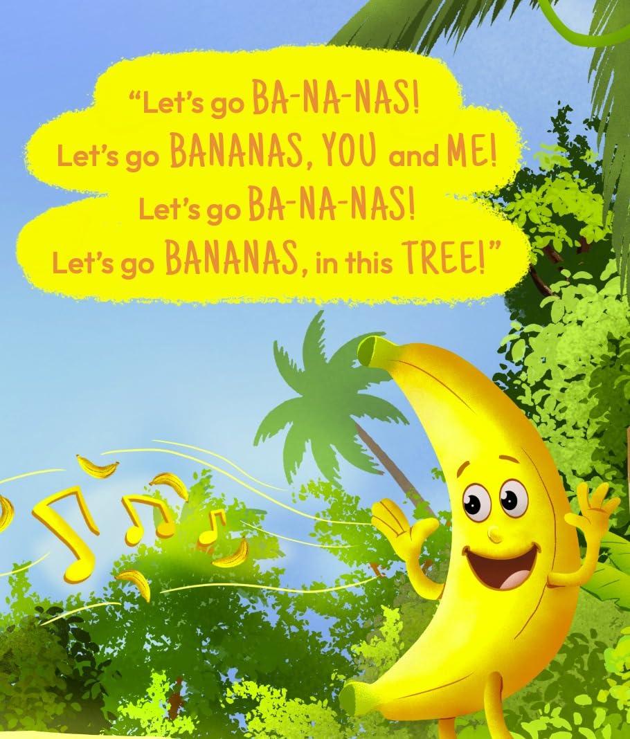 Let's Go Bananas: A Hilarious Monkey Book for Kids, with a Fun Sing ...