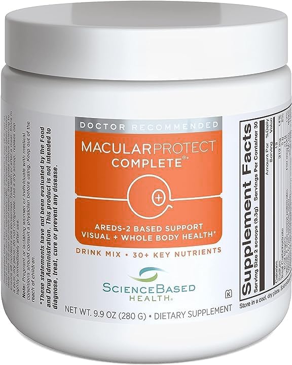 Amazon.com: MacularProtect Complete AREDS2 Drink Mix - Vitamin ...