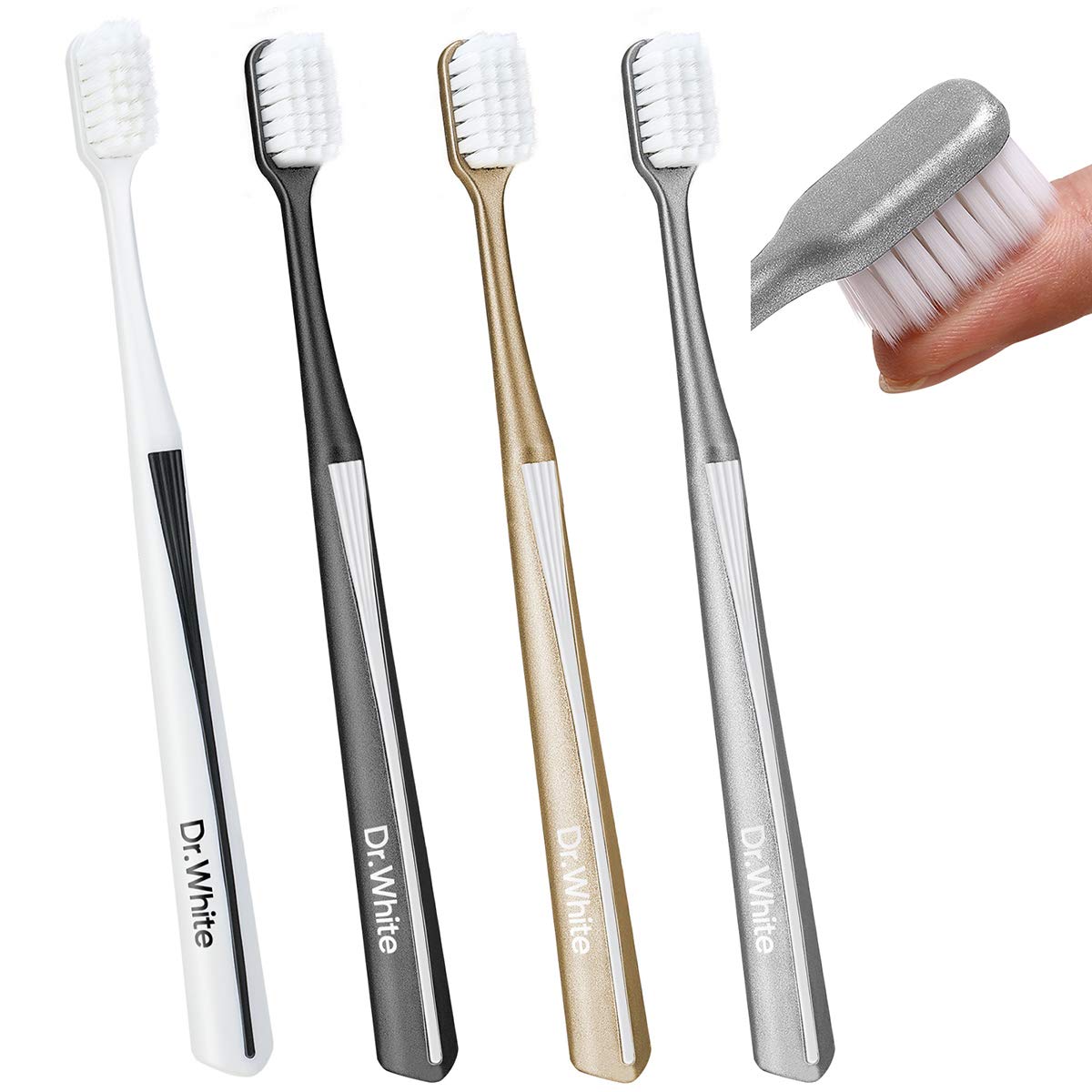 Amazon.com : 10000 Bristle Micro Nano Toothbrush for Sensitive Teeth ...