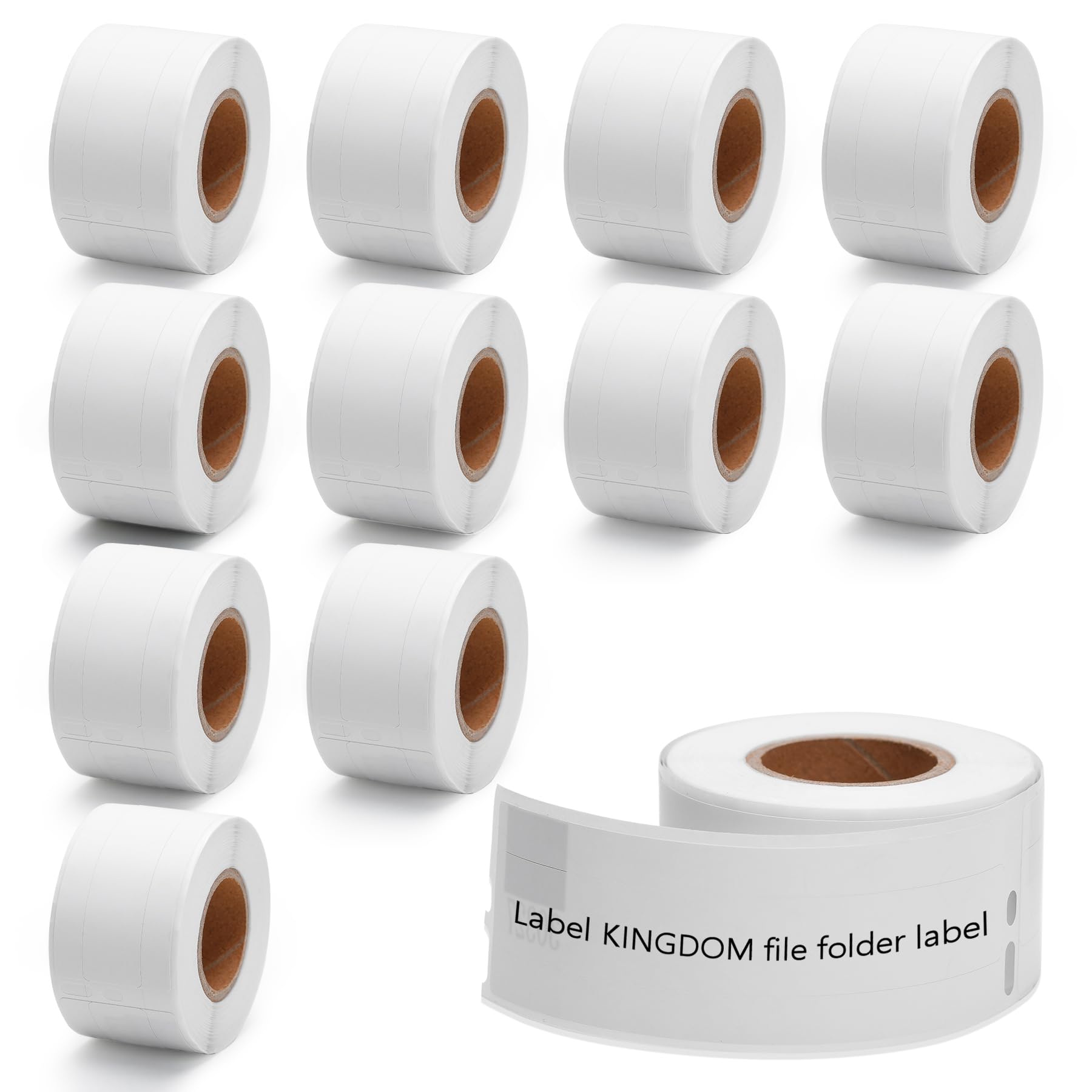 Amazon.com : Label KINGDOM LW Label Compatible Dymo 30327 1-Up File ...