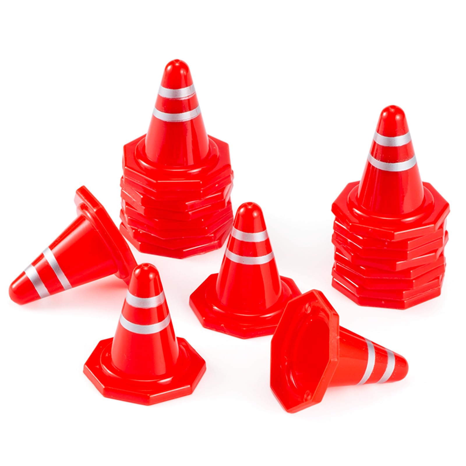 Amazon.com: RXZIXYL 20Pcs Simulated Traffic Cones,Mini Decoration Toys ...