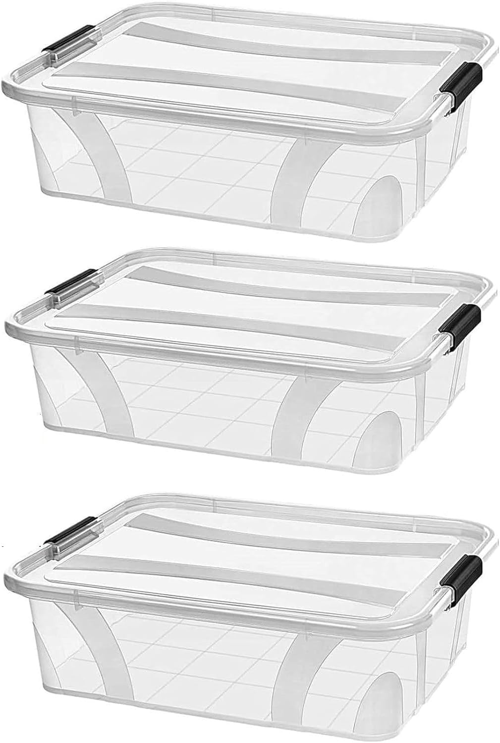 Really Useful Box 10C 10 Liter Box Transparent 520x340x85 mm PP clear ...