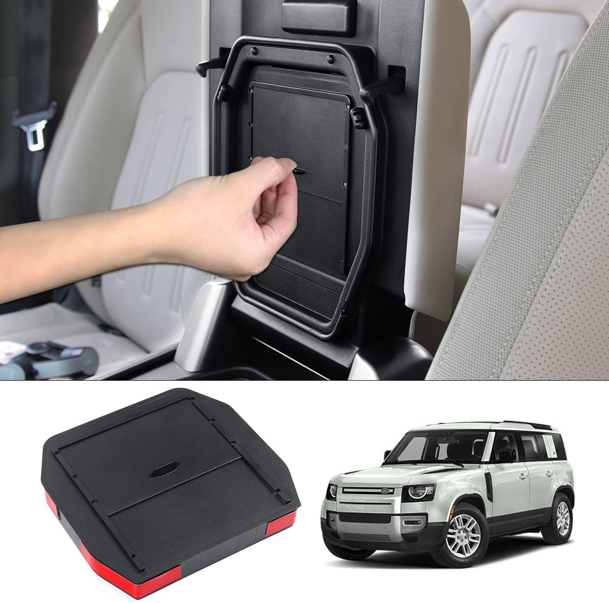 Amazon.com: Karltys Center Console Hidden Organizer for Land Rover ...