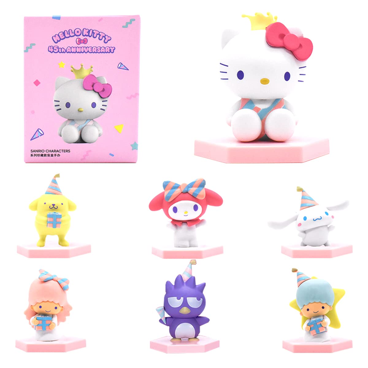 Buy XRHOT Hello Kitty Figure Sanrio Series Action Figure My Melody ...