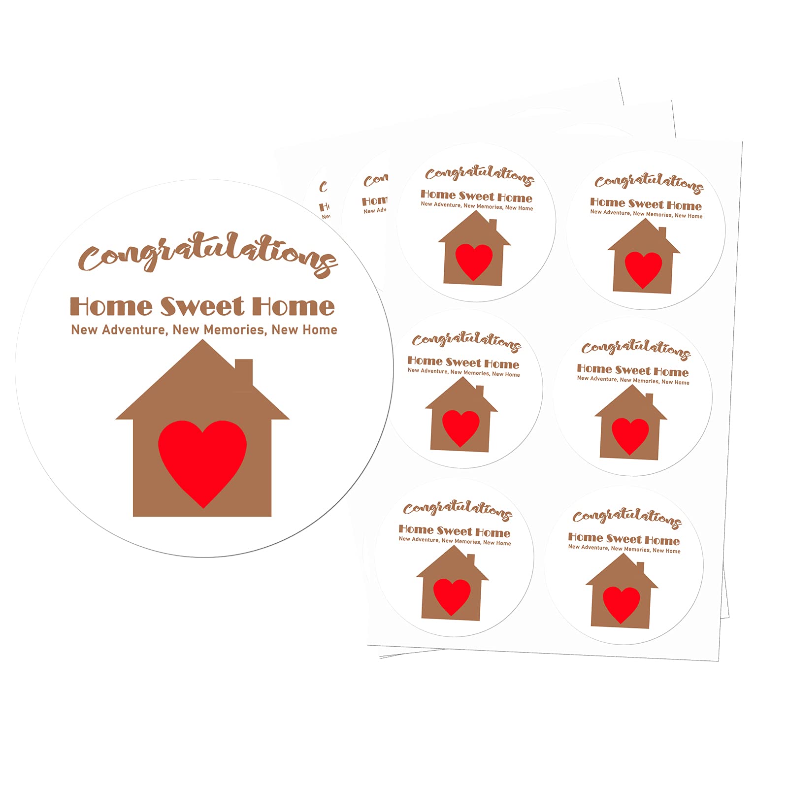 Amazon.com : I Love Referrals Sticker 2 Inch Home Sweet Home Stickers ...