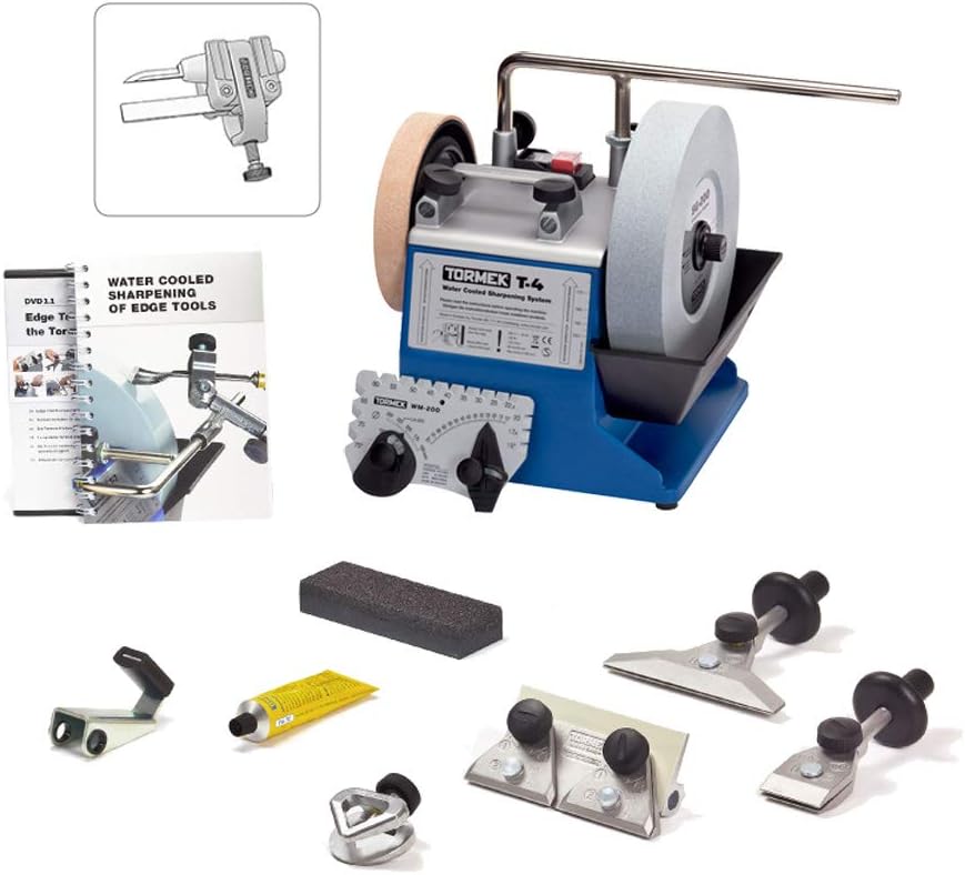 Tormek T4 mit HTK-706 Nassschleifmaschine mit Haus- und Heimpaket ...
