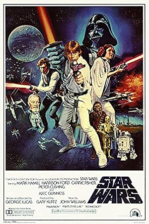 Amazon.com: Star Wars - Episode IV New Hope - Classic Movie Poster 24 x ...