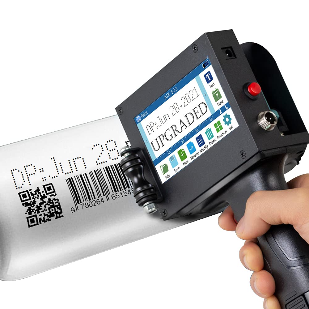 Buy Handheld Printer Portable,Date Labeler Inkjet Printer Ink Cartridge ...