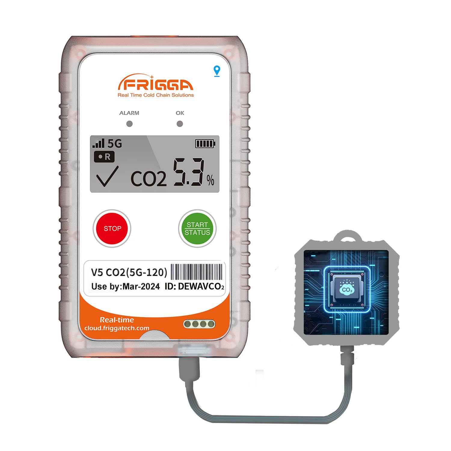 Snapklik.com : V5-CO2 4G/5G Real-Time CO2 Monitor Multi-Use ...