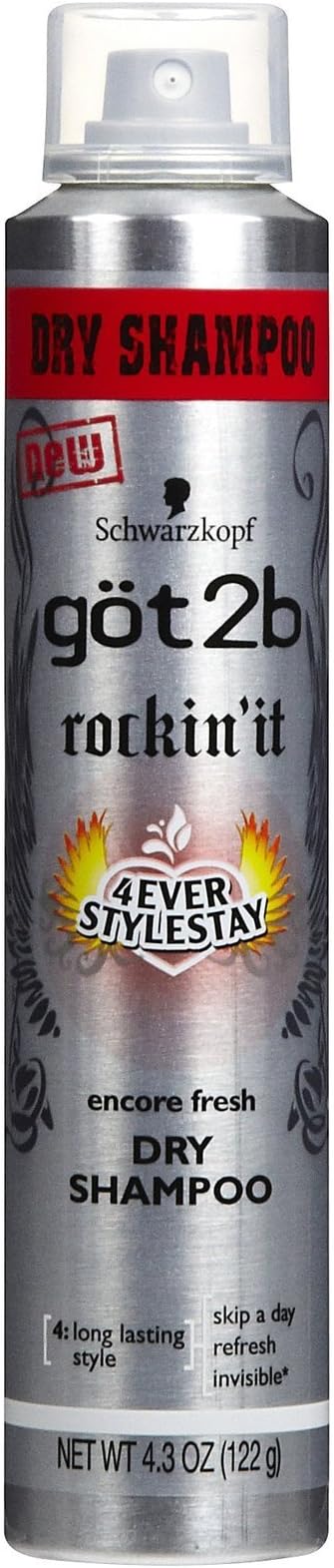 Amazon.com: Got2b Fresh It Up Instant Refresh Dry Shampoo - 6.2 oz ...