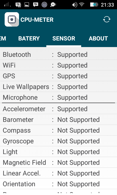 CPU-METER - App on Amazon Appstore