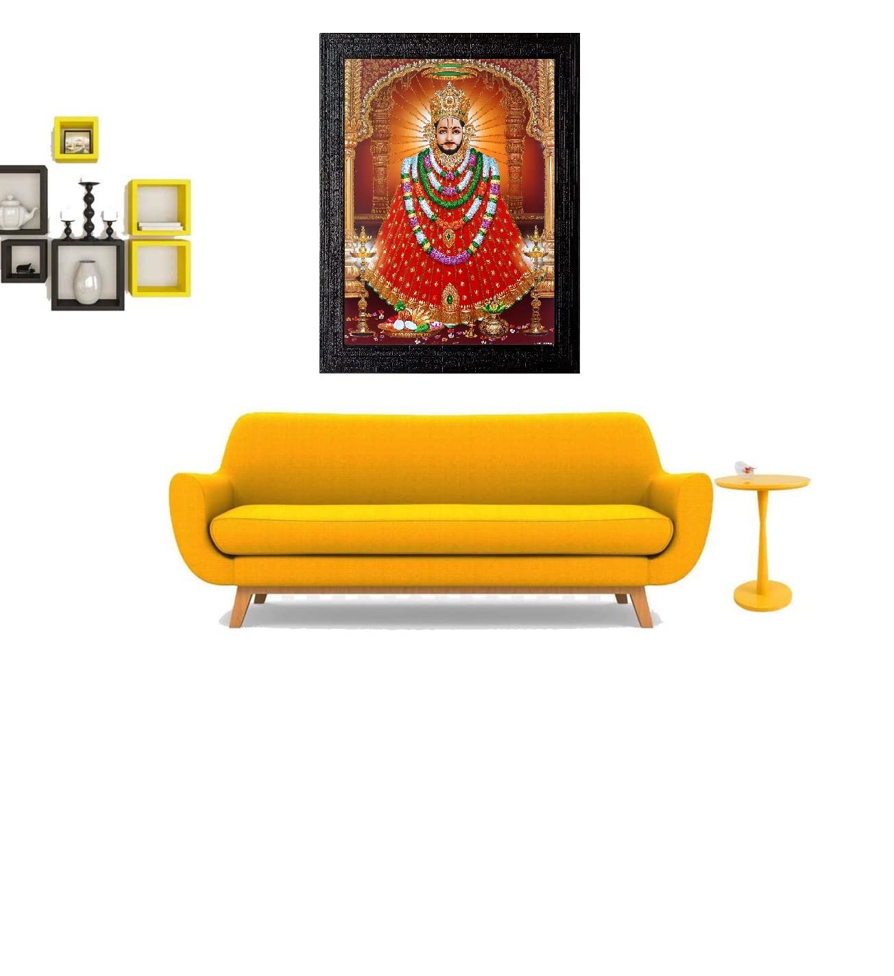 Lord Khatu Shyam ji Religious Poster Waterproof Vinyl Sticker for Home ...