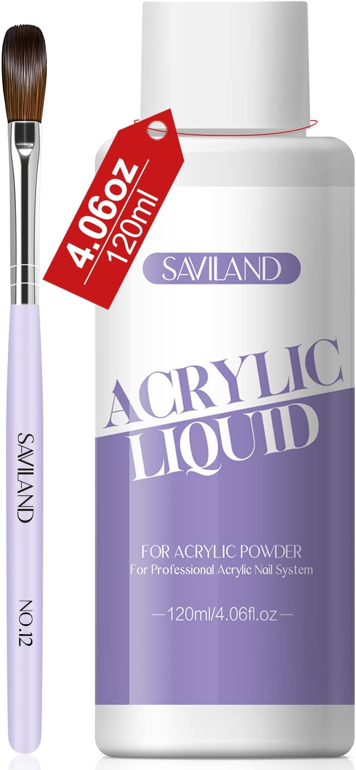 Amazon.com: Warm Girl 2pcs Acrylic Monomer Liquid Nail Liquid Acrylic ...