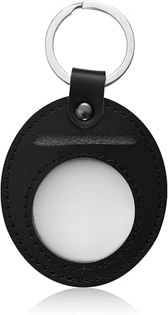 Amazon.com: BOXOB Leather AA Coin Holder Keychain, Scratchproof ...