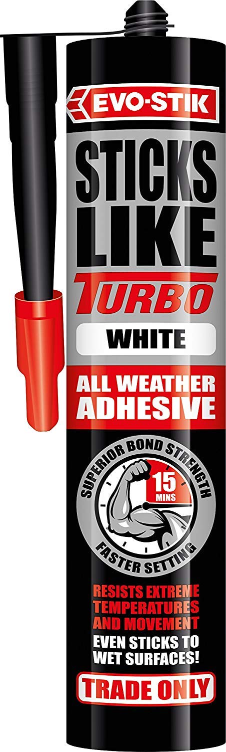 Evo-Stik 3 X Sticks Like Turbo - White : Amazon.co.uk: DIY & Tools