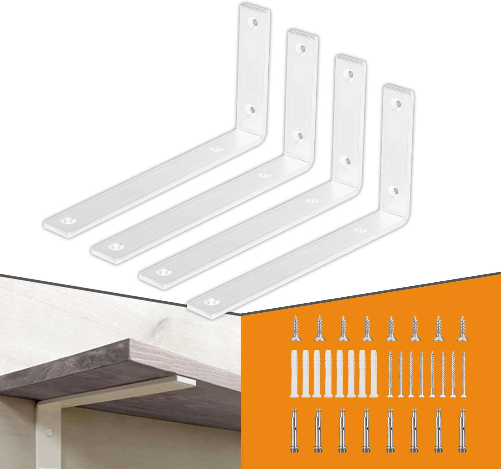 Amazon.com: Granite Countertop Support Bracket - Heavy Duty Shelf ...