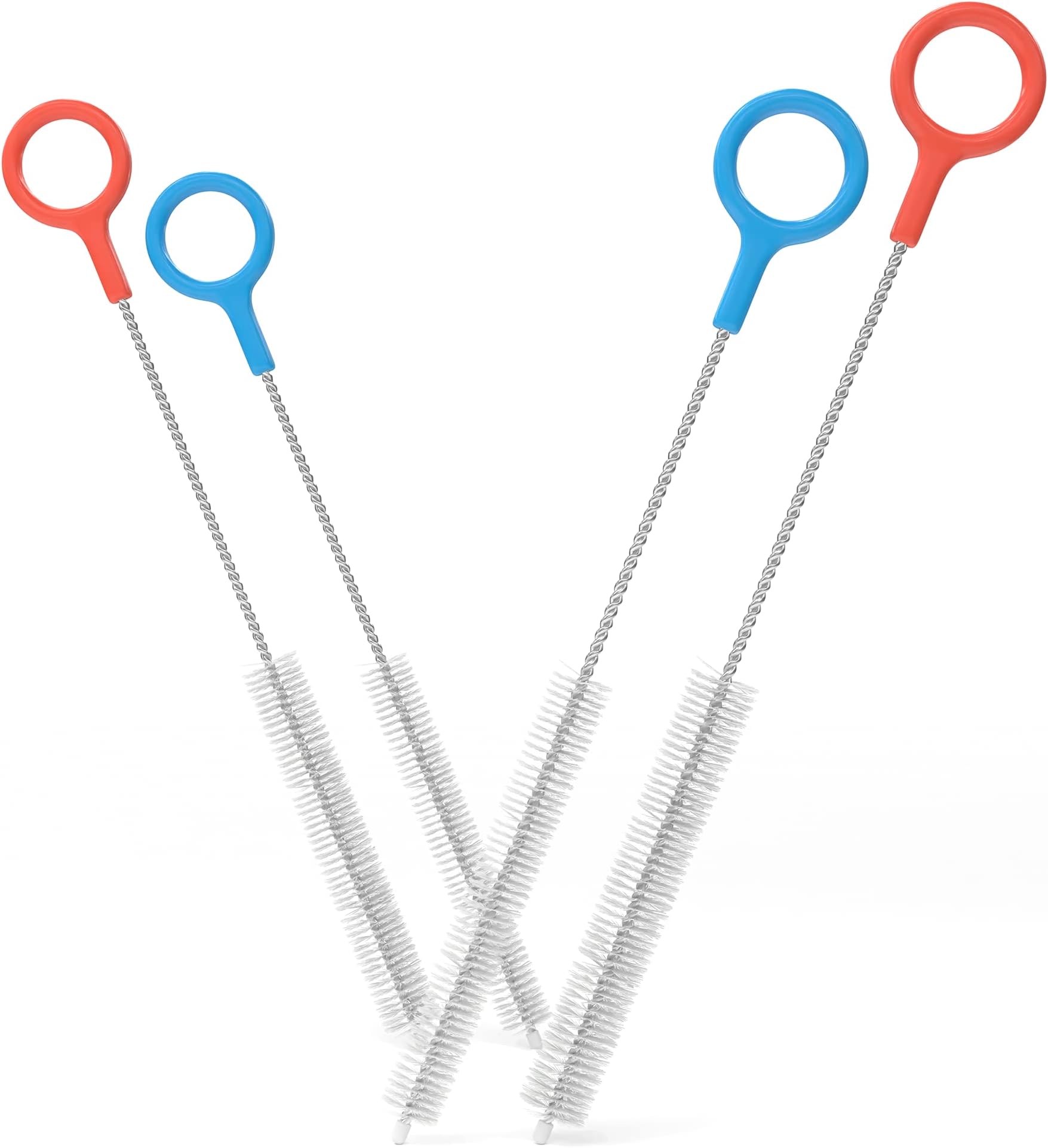 Amazon.com: Heavy Duty Cleaning Brushes Set of 4 - Extra Long Straw ...