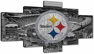 Amazon.com: Pittsburgh City Sports Steelers Wall Art Poster Football ...
