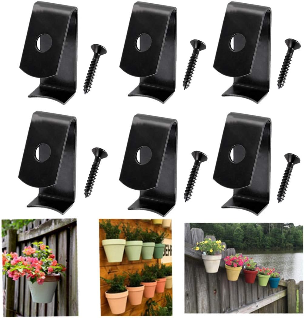 Amazon.com: Yiautao Flower Pot Clips - Holds 5" to 8" Standard Terra ...
