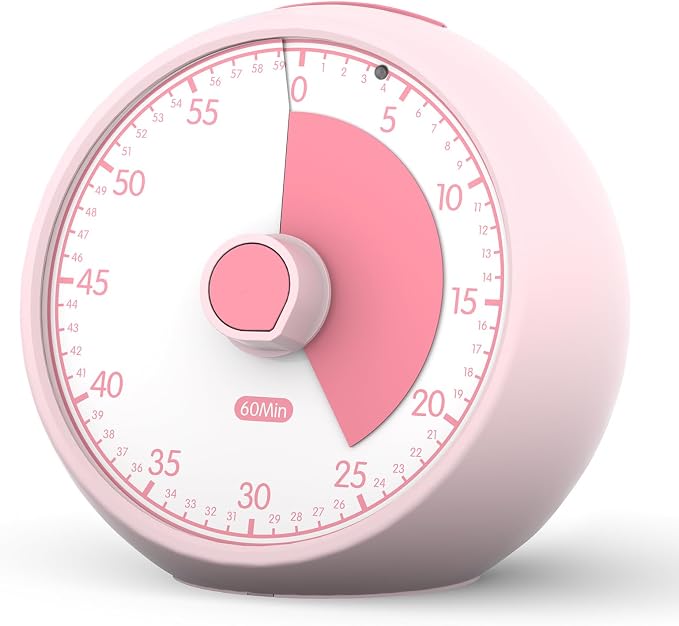 Amazon.com: Conchstar Visual Timer 60-Minute, Kids Timer for Homeschool ...